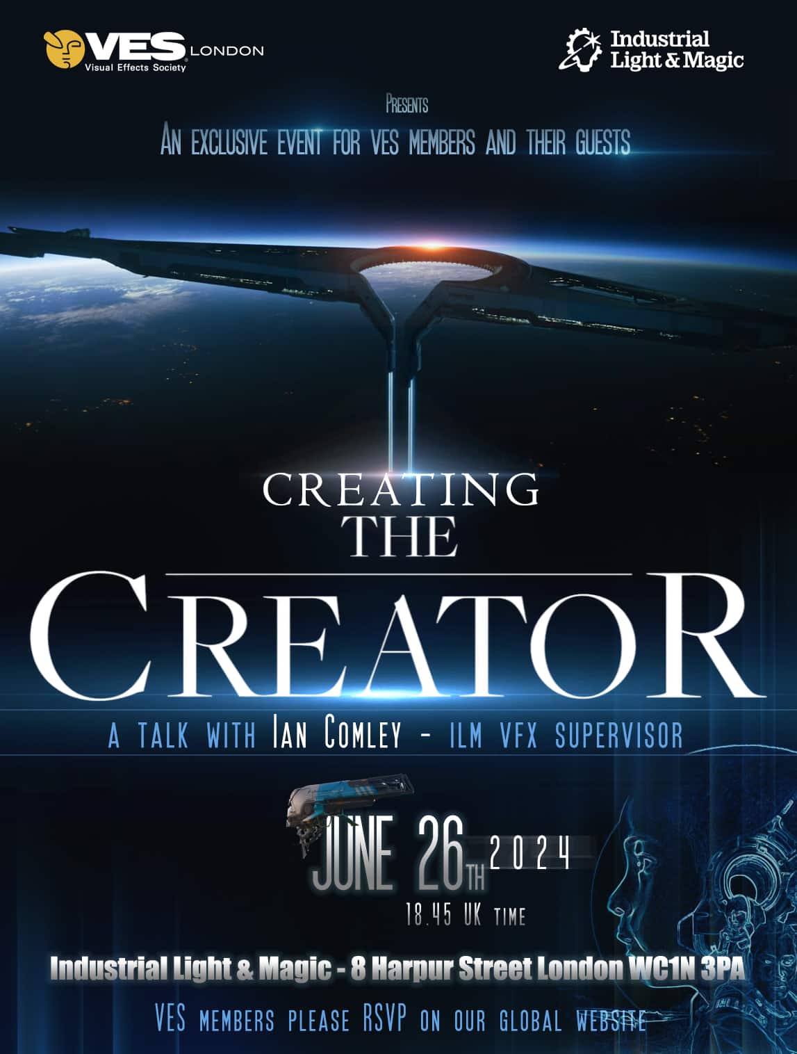VES Talk: "Creating The Creator" - Visual Effects Society